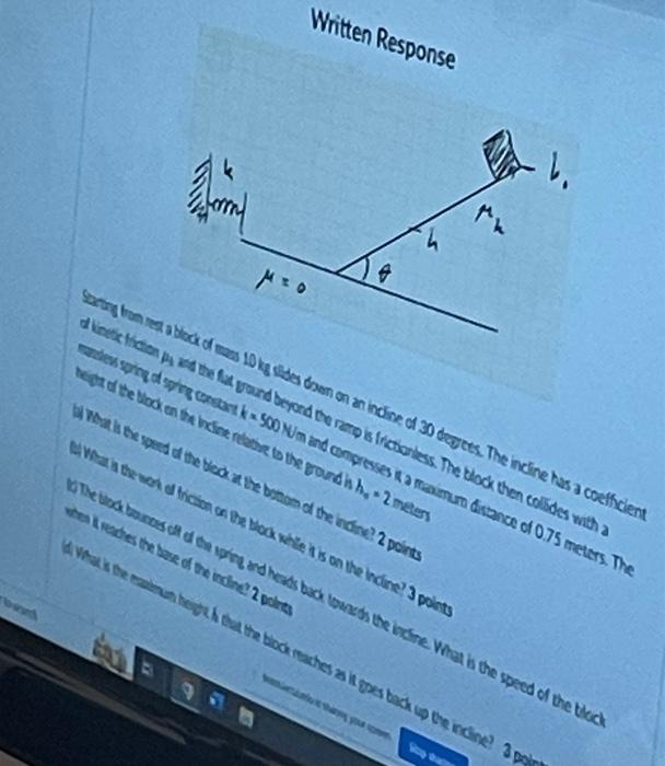 Written Response | Chegg.com