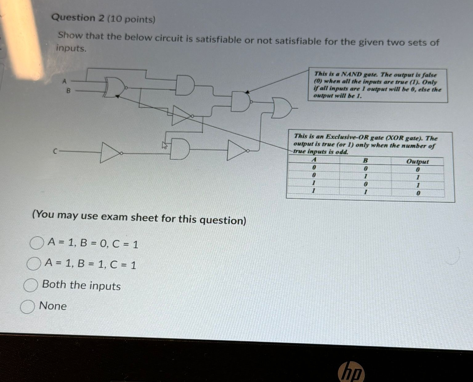 Solved Question 2 (10 ﻿points)Show that the below circuit is | Chegg.com