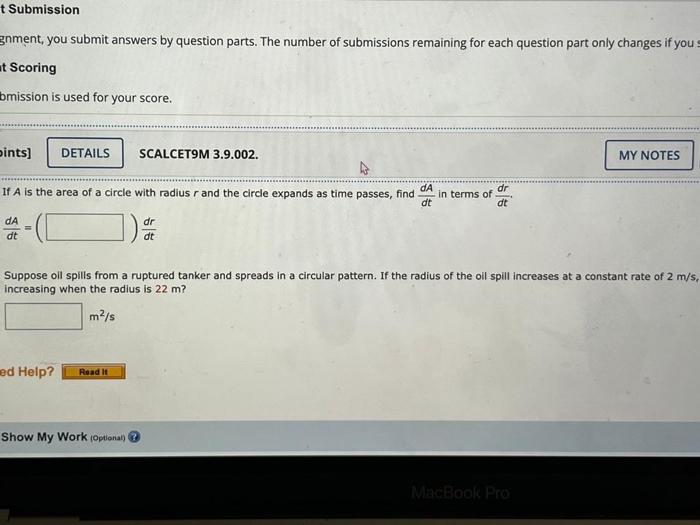 Solved Submission Inment, you submit answers by question | Chegg.com
