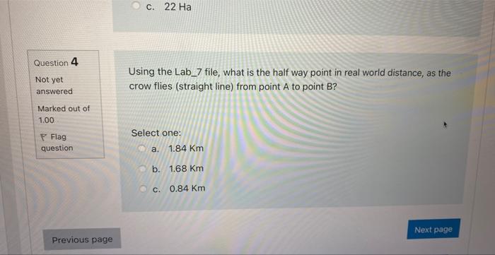 Solved Question 4 Not yet answered Marked out of 1.00 P Flag | Chegg.com Solved Question 4 Not yet answered Marked out of 1.00 P Flag | Chegg.com