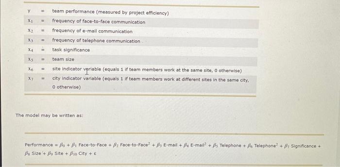 Consider the model: The inodel for a second-order | Chegg.com