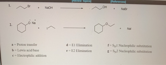Solved [Review Topics [References] + NaBr + NaOH OH 2. Yo Na | Chegg.com