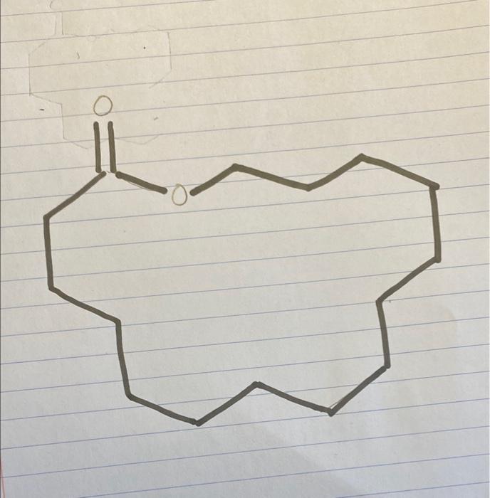 Solved what are the functional groups of exaltolide? | Chegg.com