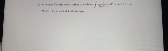 Solved 4 dt, where I