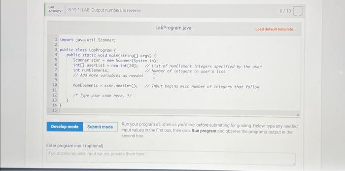 Solved 1 import java; util.5canner: 2. 2 is 3 publie class | Chegg.com