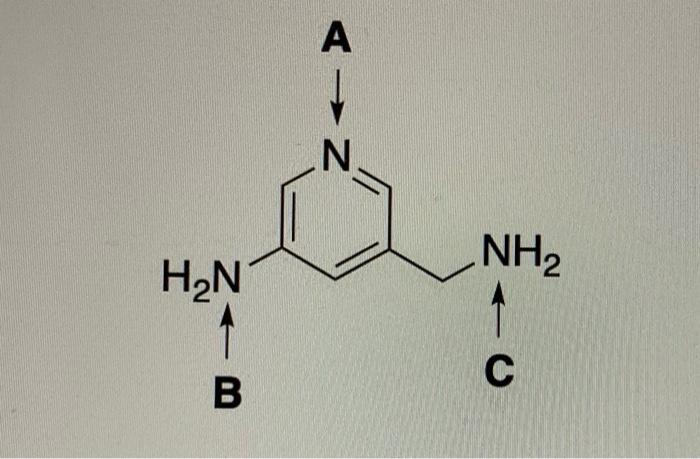 Solved please analyze these three Nitrogen's basicity from | Chegg.com
