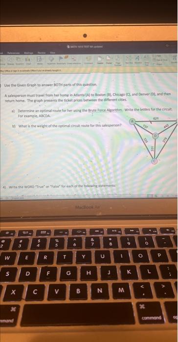Solved Use the olven Graph to answer Both parts of this | Chegg.com