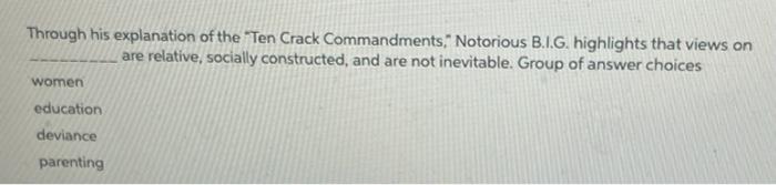 Solved In order for a person to be considered deviant, what | Chegg.com