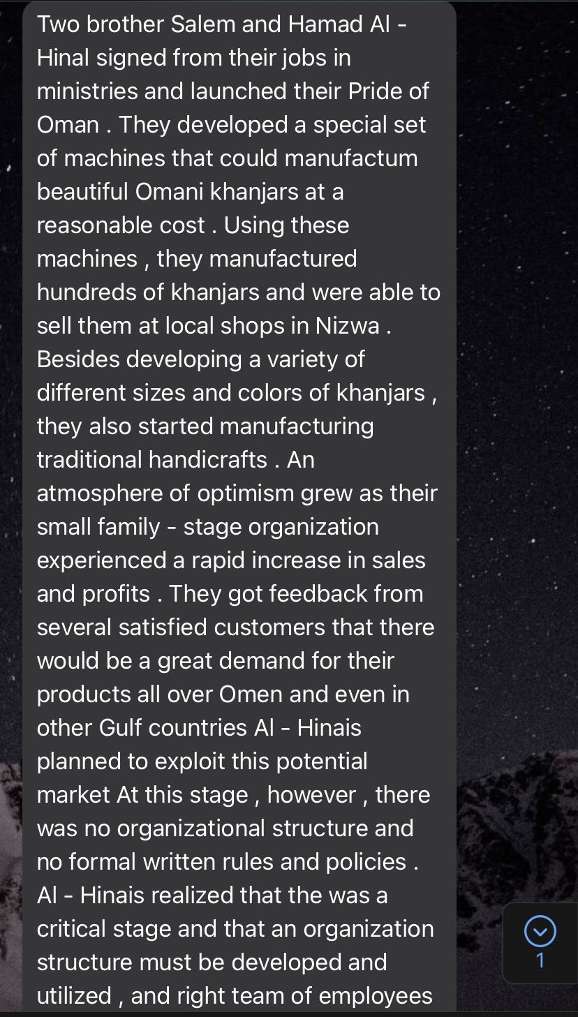 Solved Two brother Salem and Hamad Al-Hinal signed from | Chegg.com