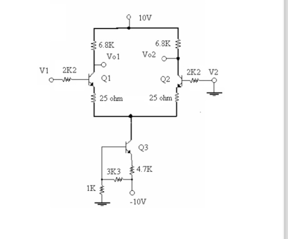 Solved For each transistor in the circuit, where the beta () | Chegg.com