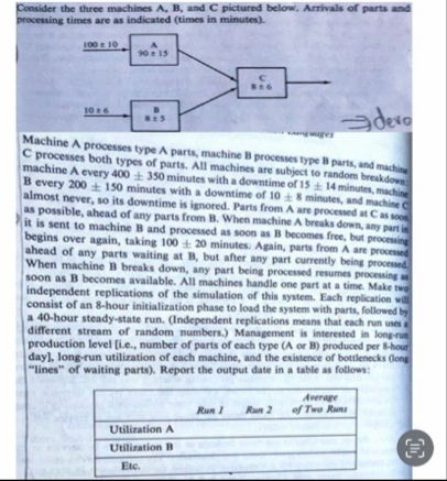 Solved can you solve this problem with arena application | Chegg.com