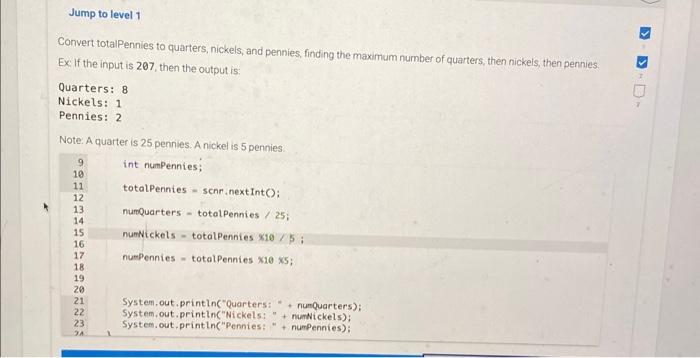 Solved Can someone please help? im close to getting the code | Chegg.com
