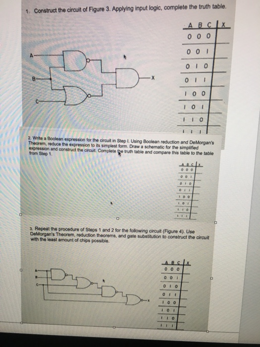 Solved 1. Construct the circuit of Figure 3. Applying input | Chegg.com