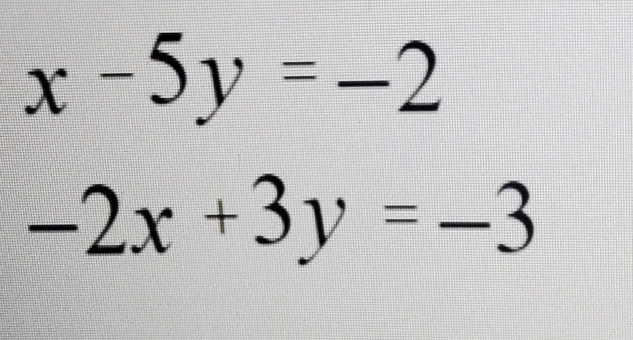 Solved Solve the system of linear equations using any | Chegg.com