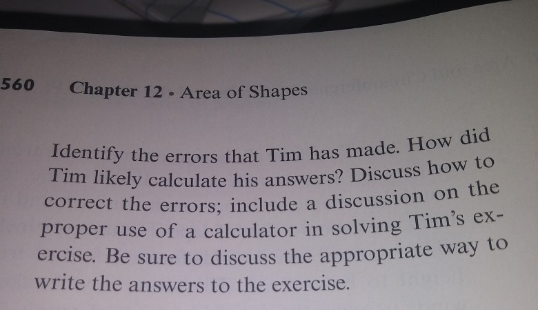 Solved 2. Tim works on the following exercise: For each | Chegg.com