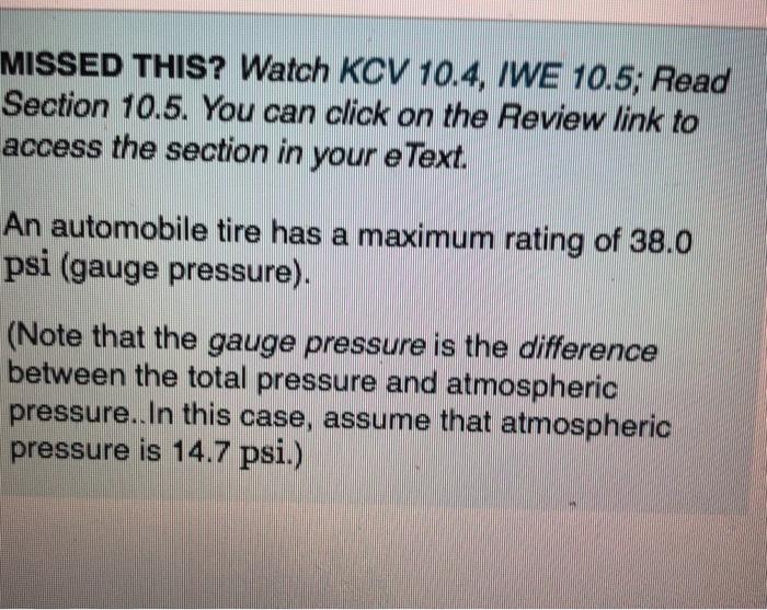 Solved MISSED THIS? Watch KCV 10.4, IWE 10.5; Read Section | Chegg.com