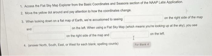 Solved 1. Access the Flat Sky Map Explorer from the Basic | Chegg.com
