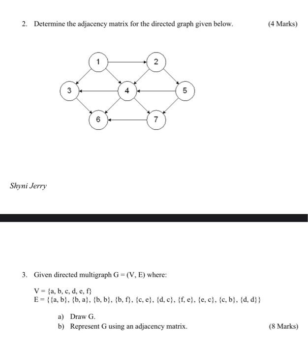 Solved 1. Find the solution to the following system of | Chegg.com