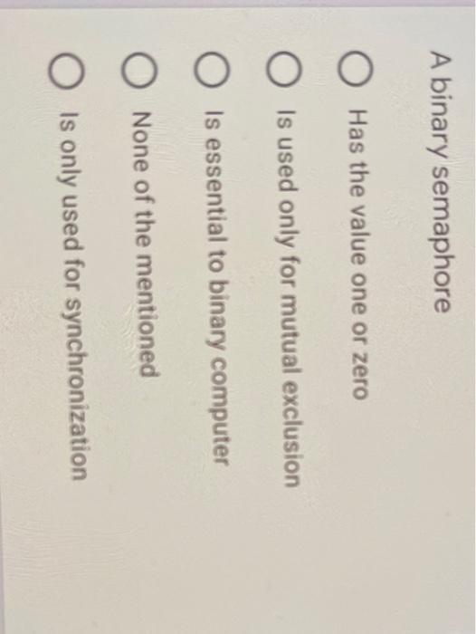 Solved Which of the following memory management techniques | Chegg.com