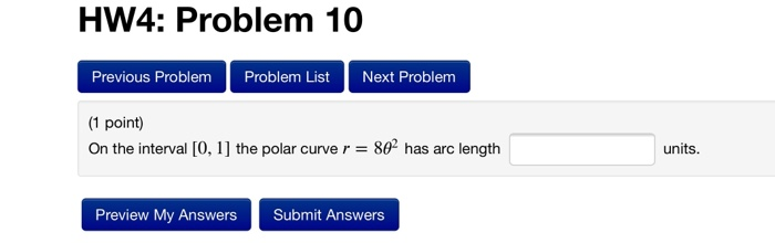 Solved HW4: Problem 10 Previous Problem Problem List Next | Chegg.com