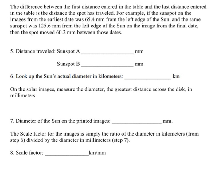 Solved The difference between the first distance entered in | Chegg.com