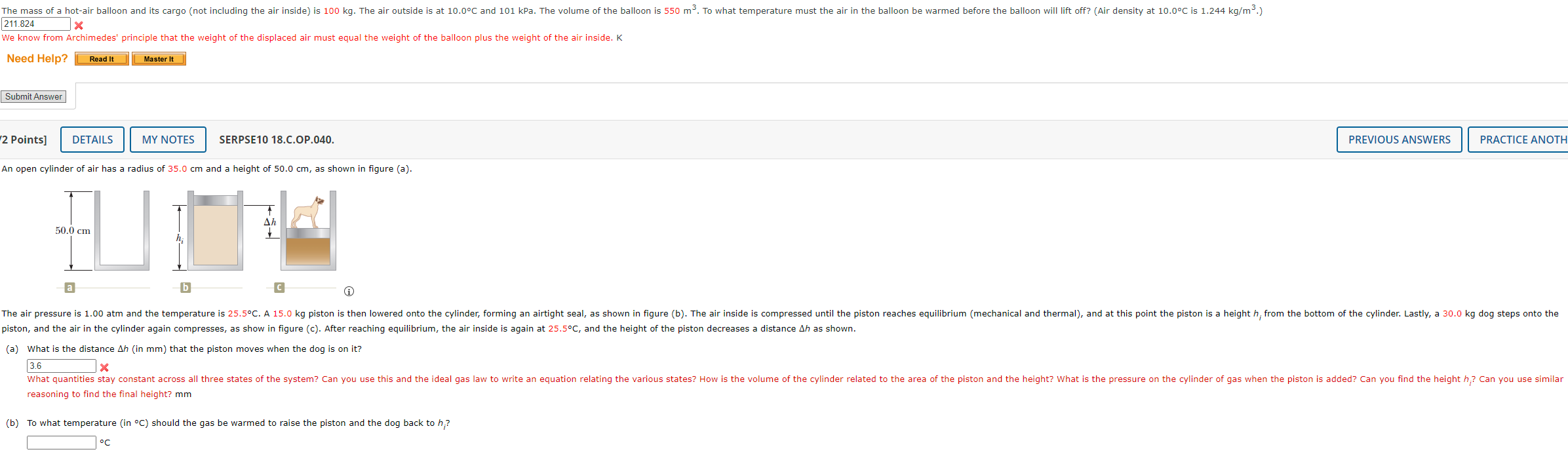 Solved Please solve all the wrong and unsolved questions ! | Chegg.com