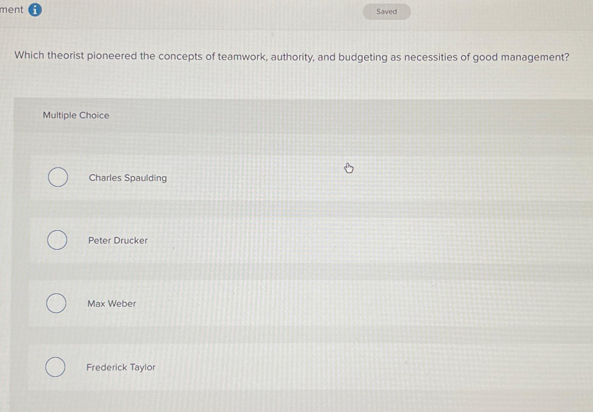 Solved Which theorist pioneered the concepts of teamwork, | Chegg.com