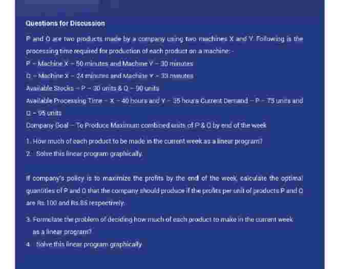 Solved questions for Discusgion procesting time required for | Chegg.com