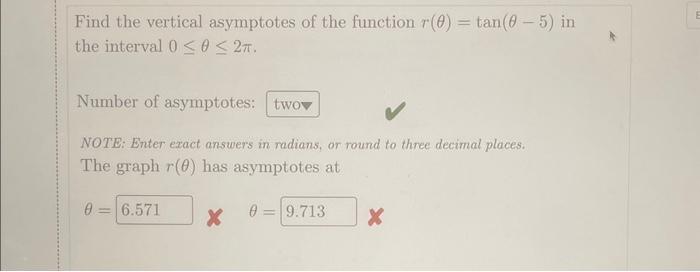 Solved Find the vertical asymptotes of the function | Chegg.com