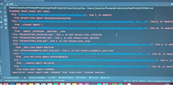 Solved The code does not work at all | Chegg.com