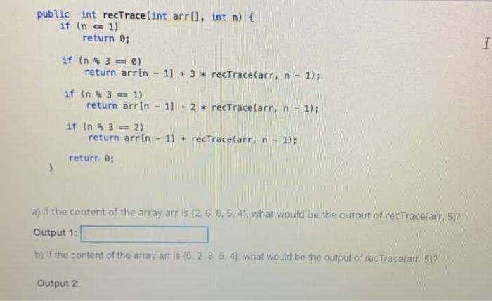 Solved Consider the following code segment, applied to list, | Chegg.com