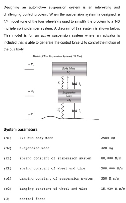 Solved Find the natural frequencies and the mode shapes of | Chegg.com