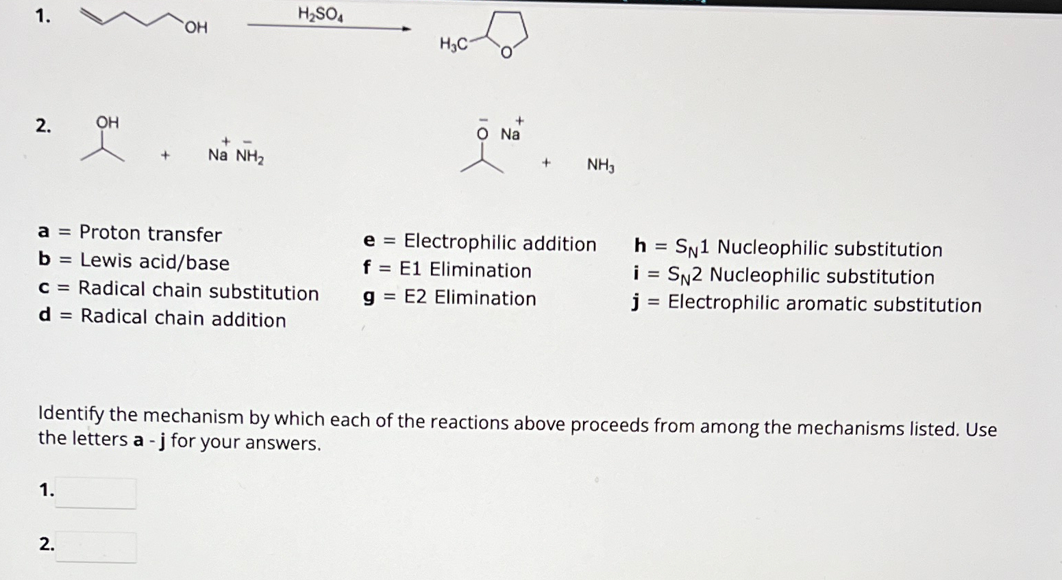 Solved →H2SO4a= ﻿Proton transferb= ﻿Lewis acid/basee= | Chegg.com