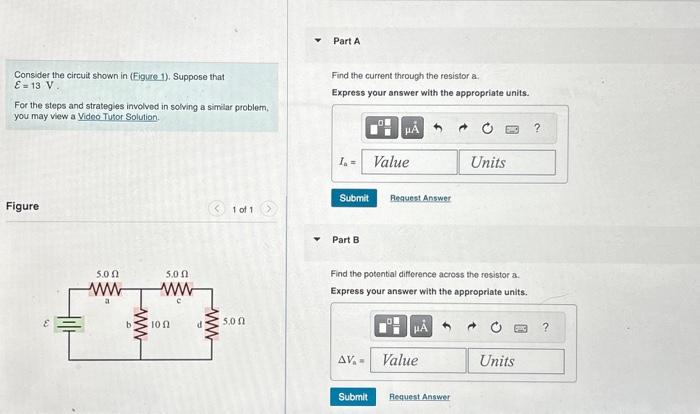 Solved Consider the circuit shown in (Eigure 1). Suppose | Chegg.com