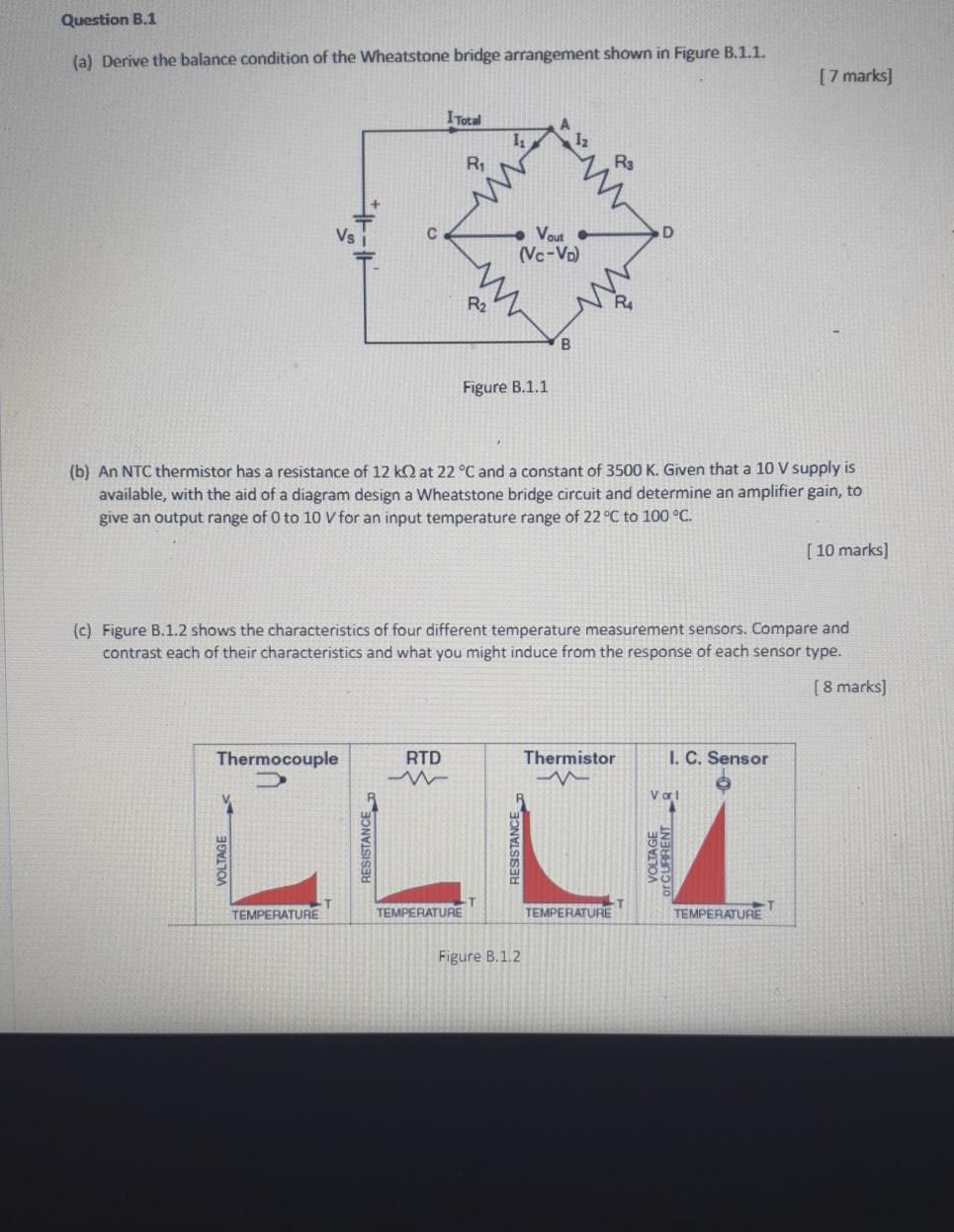 Solved Question B.1 (a) Derive the balance condition of the | Chegg.com