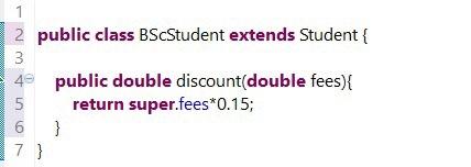 Solved 1 public class Student 2. int stdID; 3 String name; | Chegg.com
