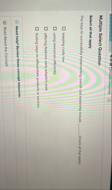 Solved TIIIIIIIIIIIIIIIIII Notonto16 ﻿or 28 ﻿Concepts | Chegg.com