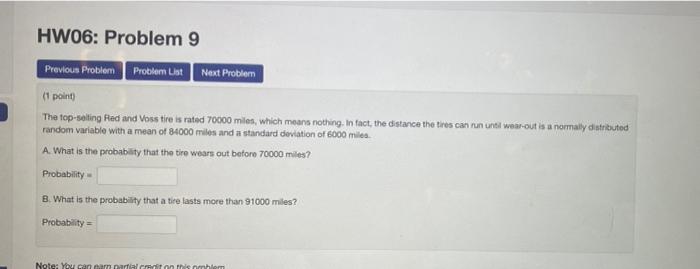 Solved HW06: Problem 9 Previous Problem Problem List Next | Chegg.com