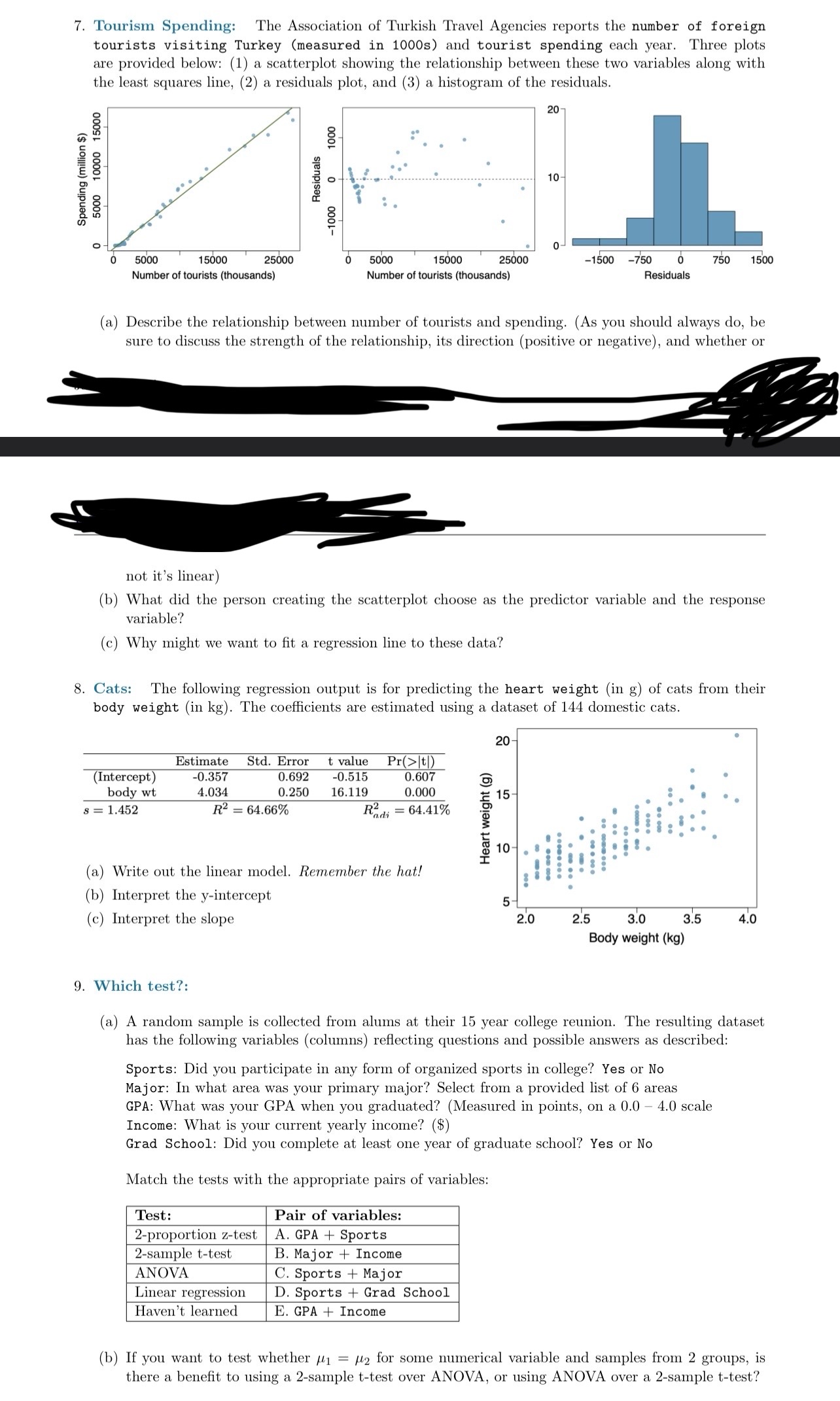 Solved Please answer each question to the best of your | Chegg.com