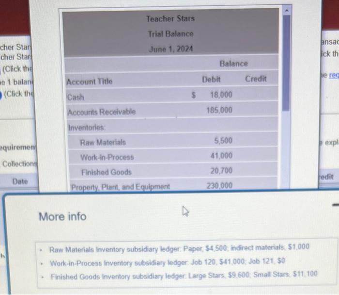 - Raw Materials Inventory subsidiary ledger. Paper, | Chegg.com