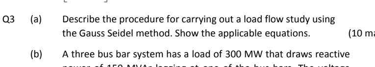 Solved Q3 (a) ﻿Describe the procedure for carrying out a | Chegg.com