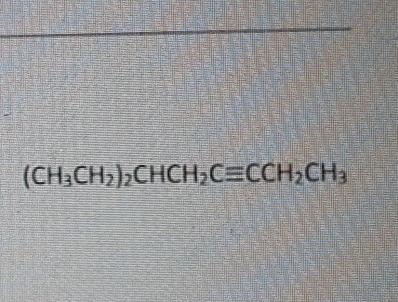 Solved (CH2CH2)2CHCH?C=CCH2CH3 | Chegg.com