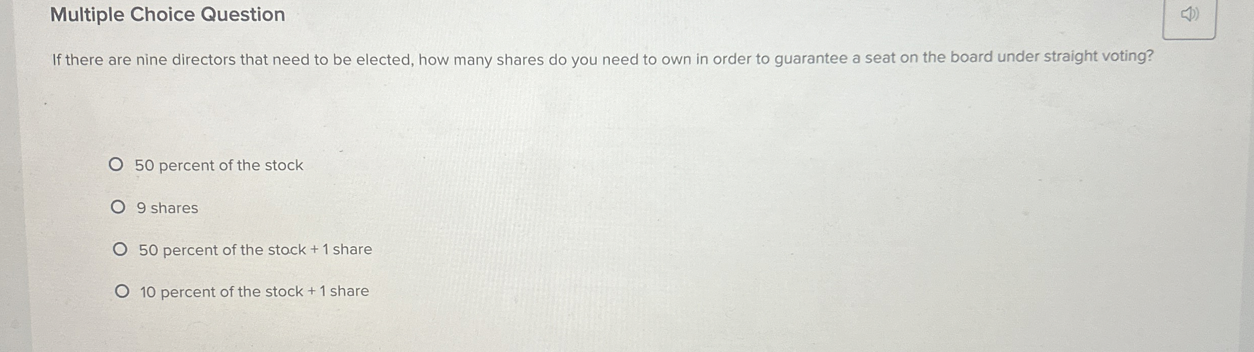 Solved Multiple Choice QuestionIf there are nine directors | Chegg.com