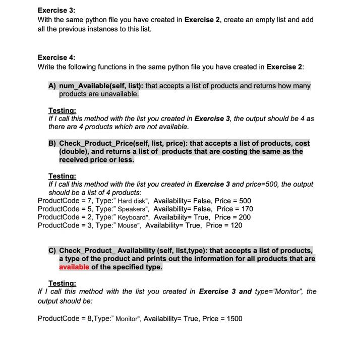 Solved Exercise 1: The UML below represents the class | Chegg.com
