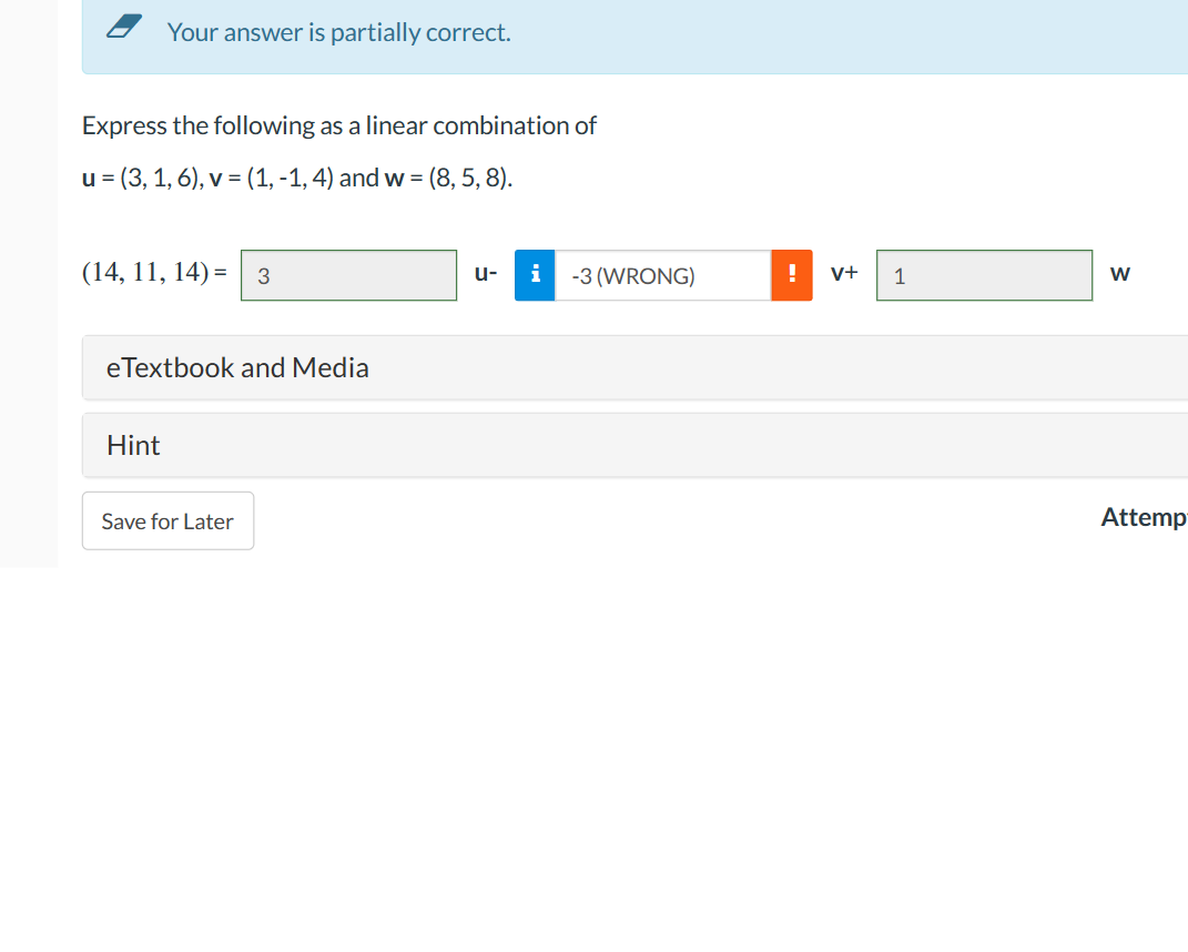 Solved θ ﻿Your answer is partially correct.Express the | Chegg.com