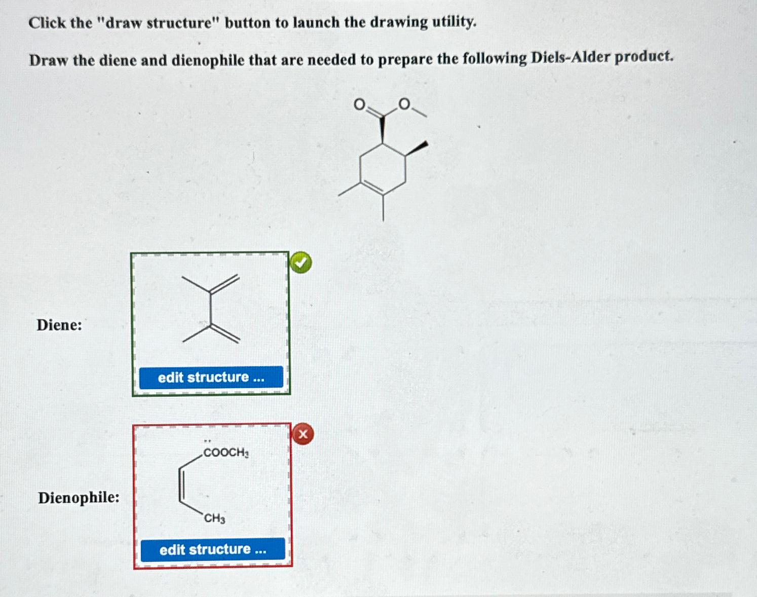 Solved Click the "draw structure" button to launch the | Chegg.com
