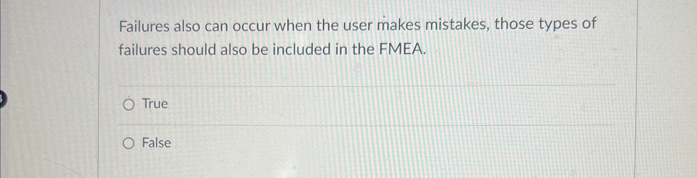 Solved Failures also can occur when the user makes mistakes, | Chegg.com