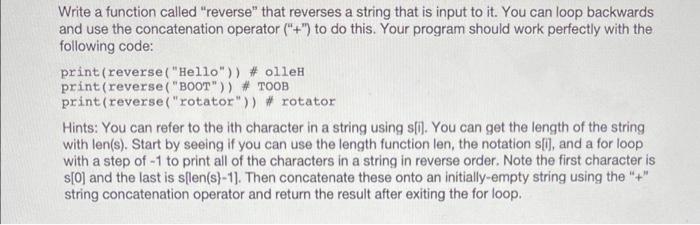 Solved *python & make sure to document using ipo | Chegg.com