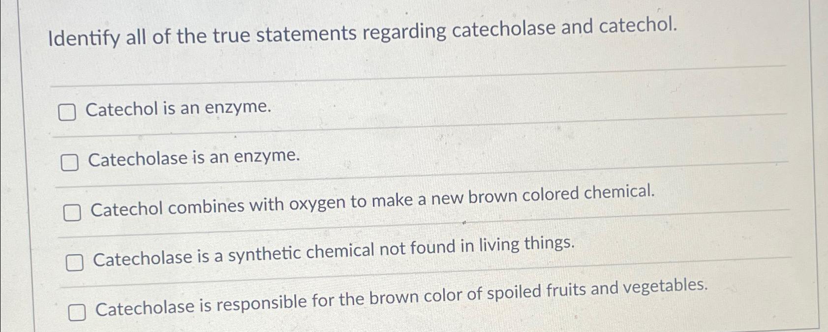 Solved Identify all of the true statements regarding | Chegg.com