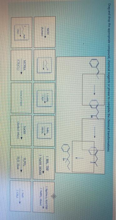 Solved Drag and drop the appropriate compound, chemical | Chegg.com